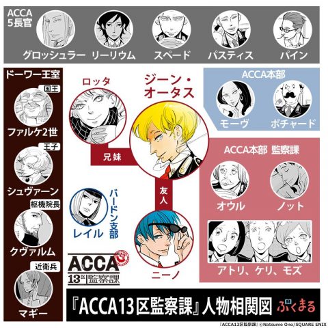『ACCA13区監察課』の人気の秘密｜静かに謎が解き明かされていく群像劇
